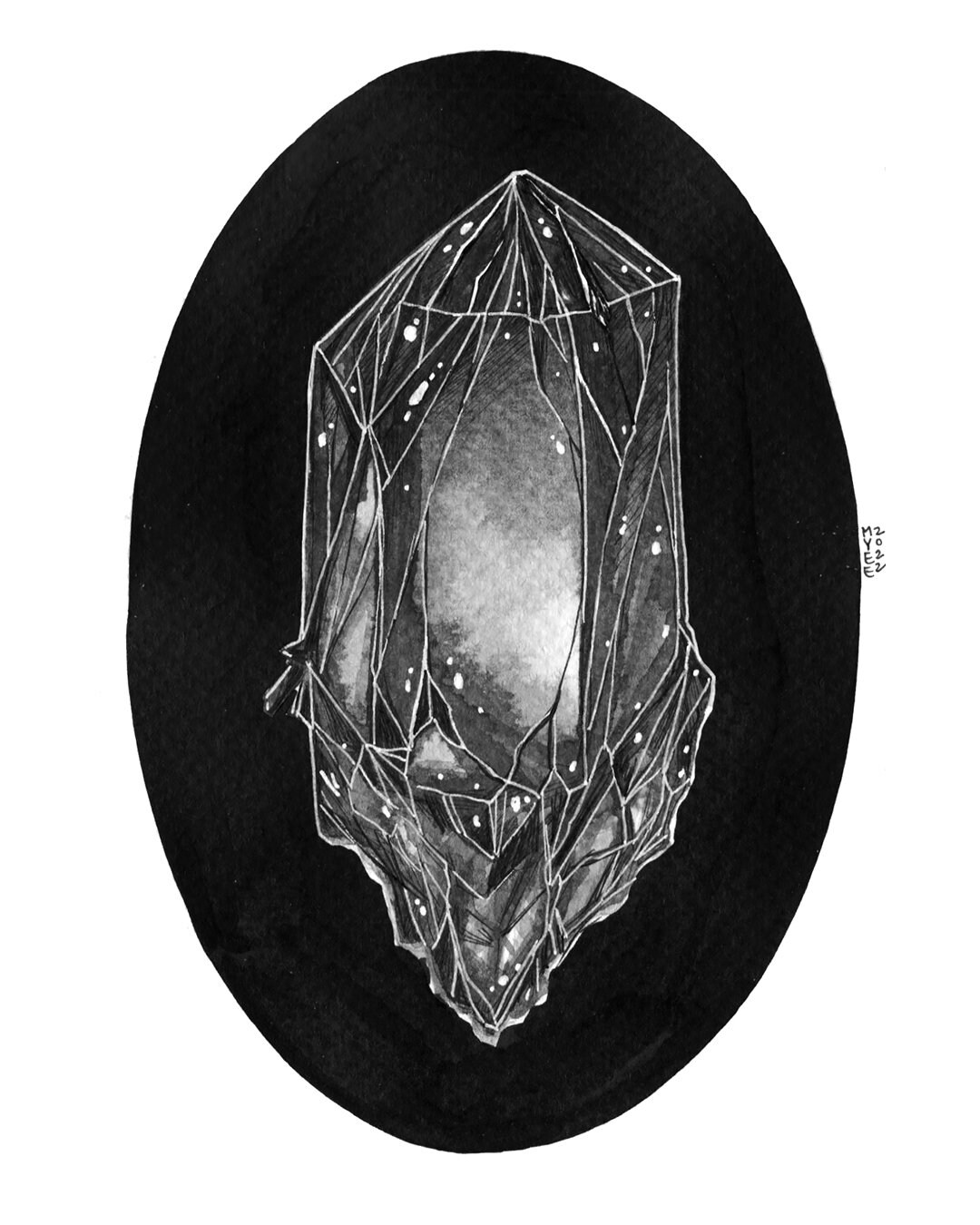 Shard, Original Ink Drawing - Etsy