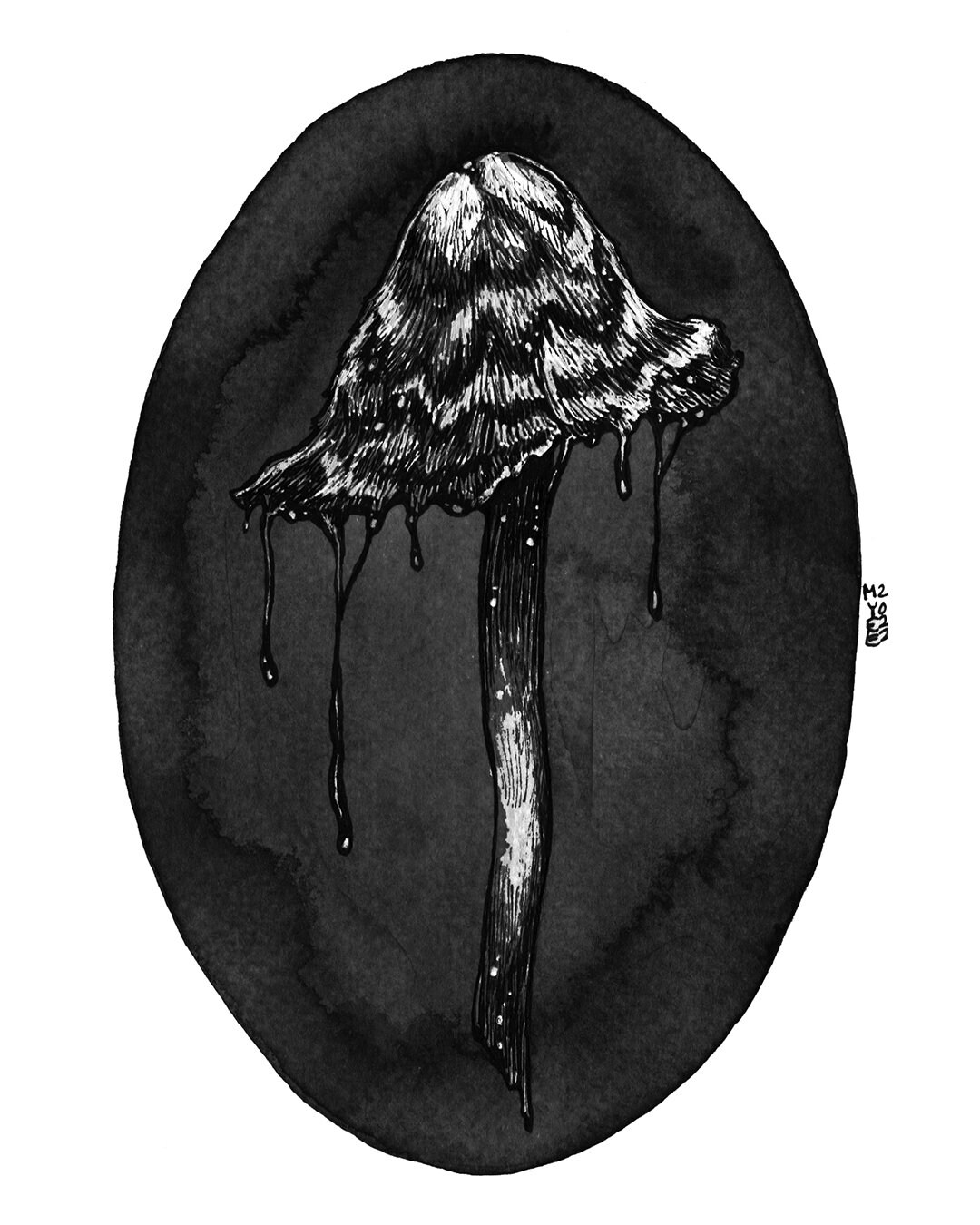 Brittle Original Ink Drawing - Etsy