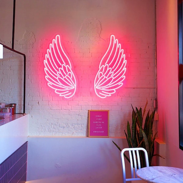 Neon Wings - Etsy