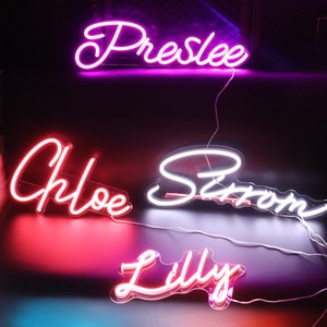 Custom Neon Sign | Neon Sign | Wedding Neon Sign | Led Neon Sign | Name ...