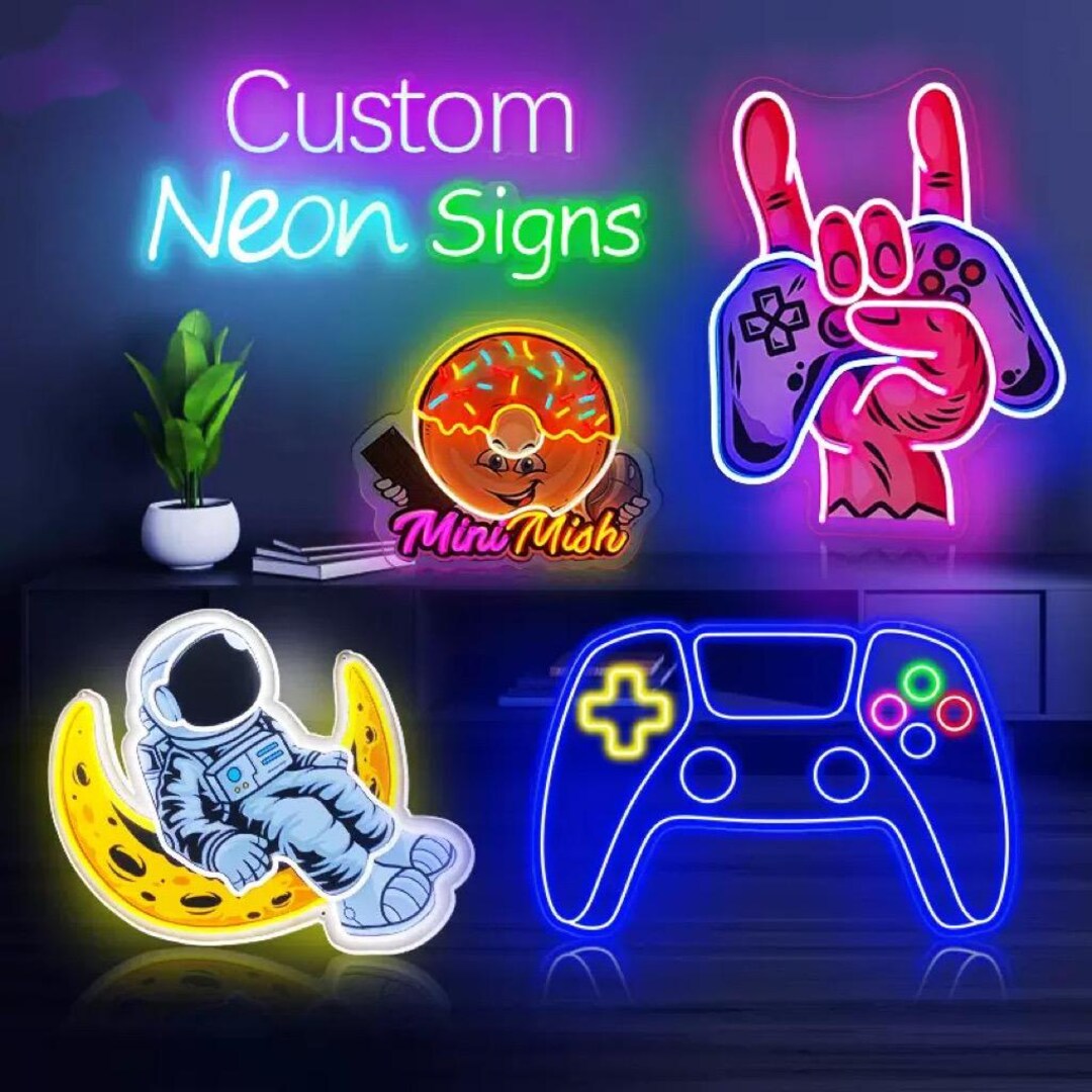 Custom Neon Sign | Neon Sign | Aesthetic Custom Neon Sign | Room Decor ...