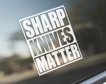 Knife Lover Decal - Etsy