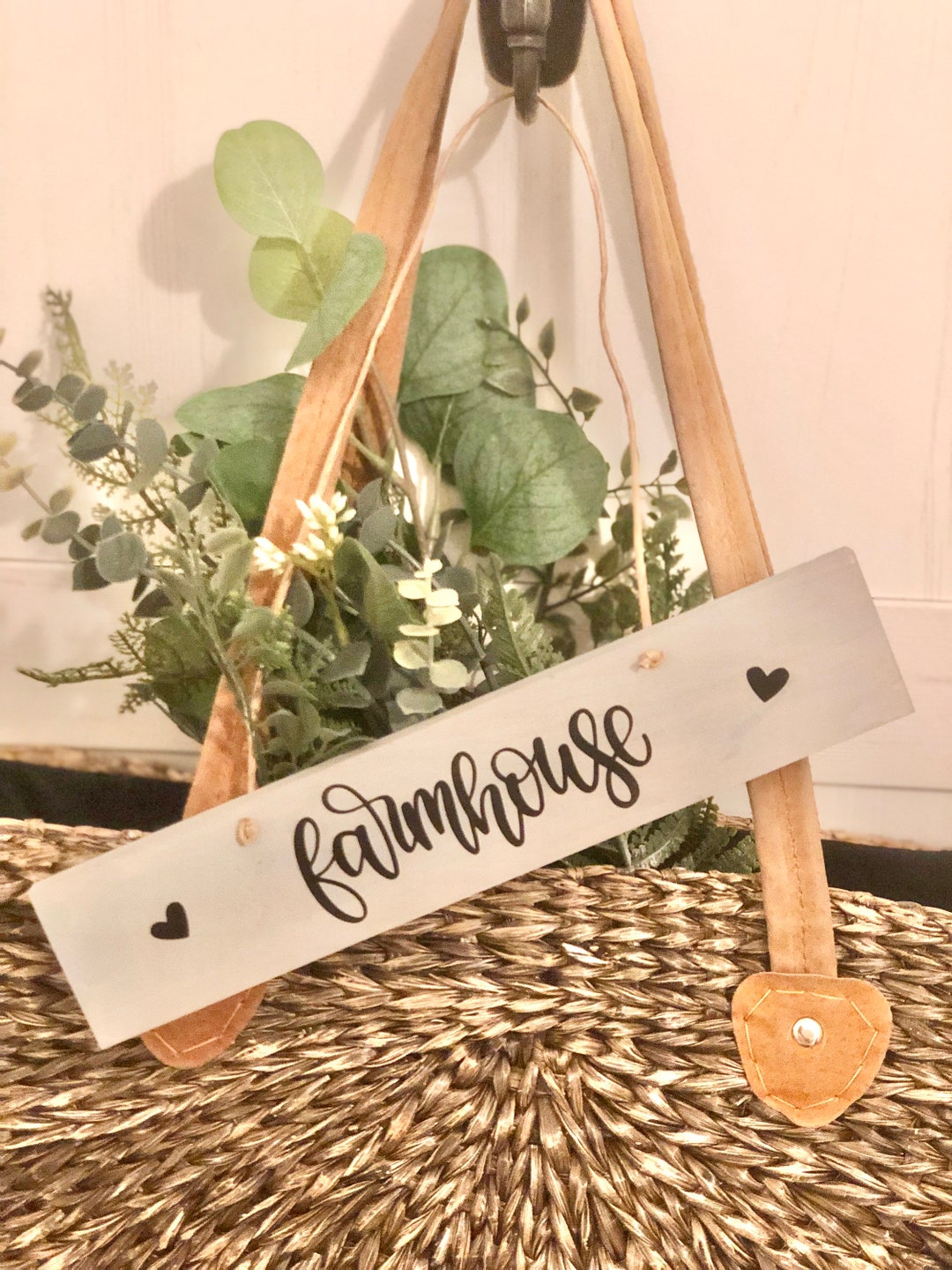 Wooden Sign Garden Farmhouse Kitchen Shield Shabbychic - Etsy