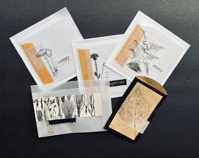 40 Piece Junk Journal Envelope Kit - Variety of Sacks, Sleeves ...