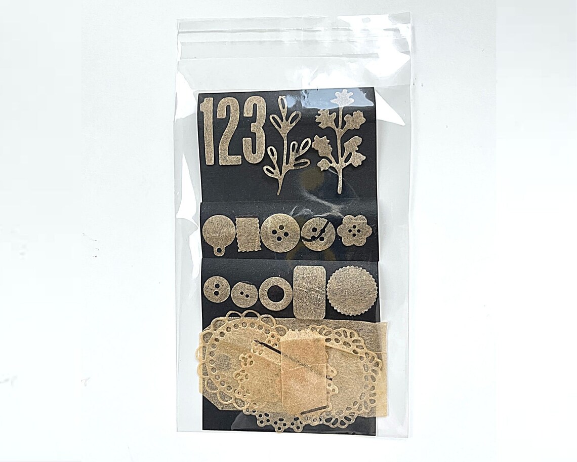 20 Piece Die Cuts From Vintage Sewing Pattern Tissue Paper - Etsy