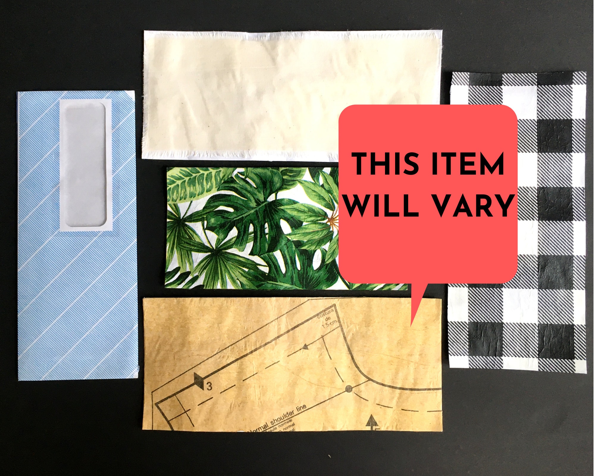 Handmade Recycled Envelope Variety Pack: Altered Art Supplies - Etsy