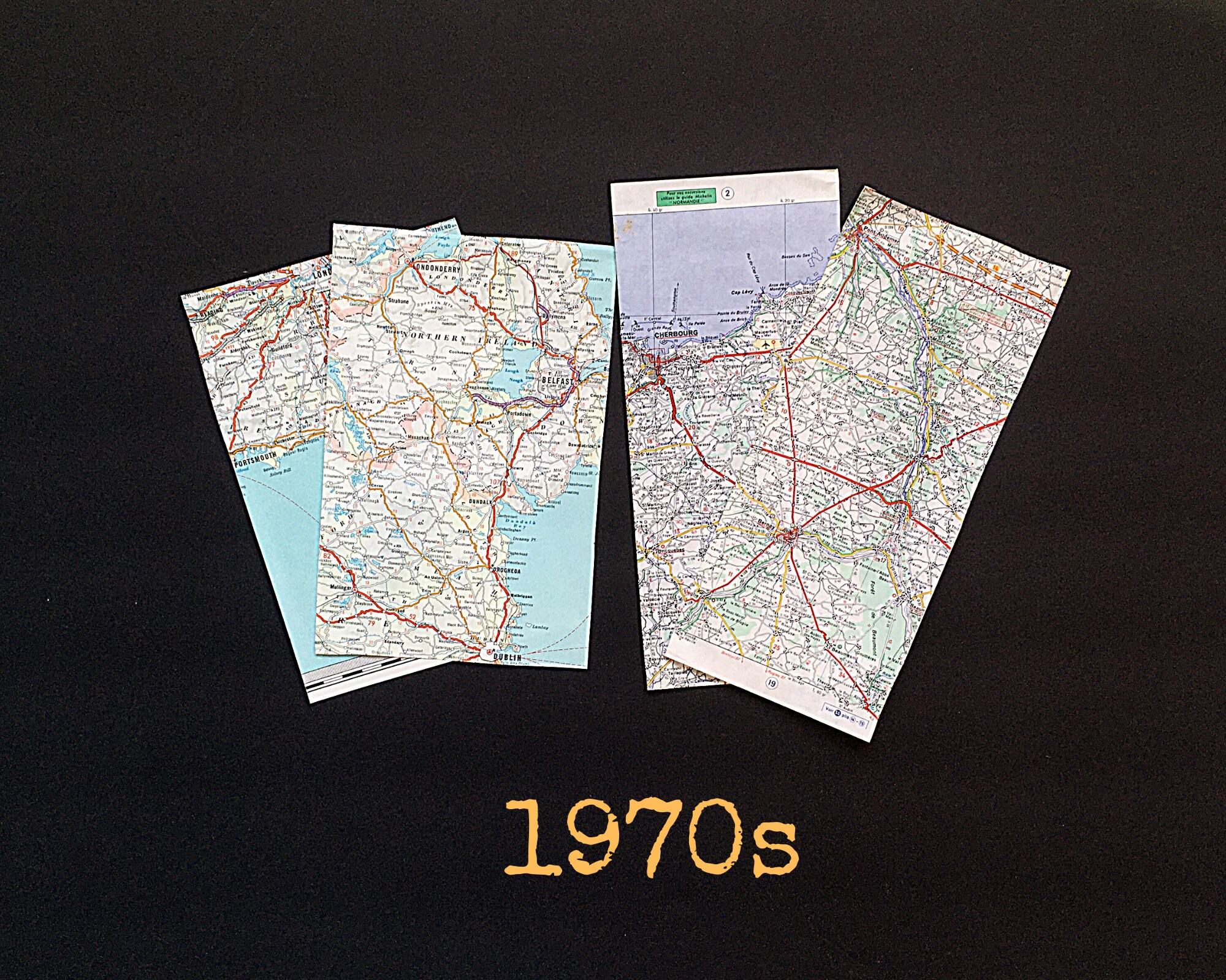 Vintage Paper Bundle - 6 Decades of Paper Pieces From 1940s, 1950s ...