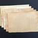 10 Piece Stained Paper Sample Collection - All 4" X 6" - Tea, Avocado ...