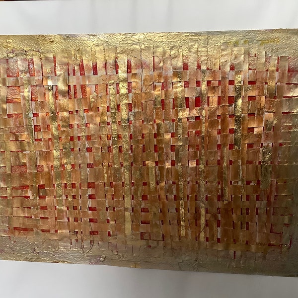 Woven Paper Art - Etsy