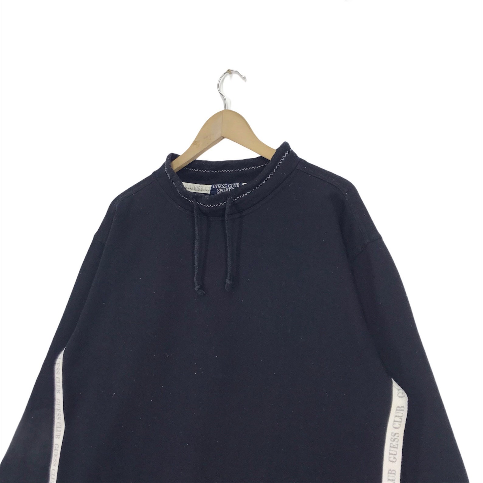 Vintage Guess Sweatshirt Big Logo Pullover Spellout Guess Club Sport ...