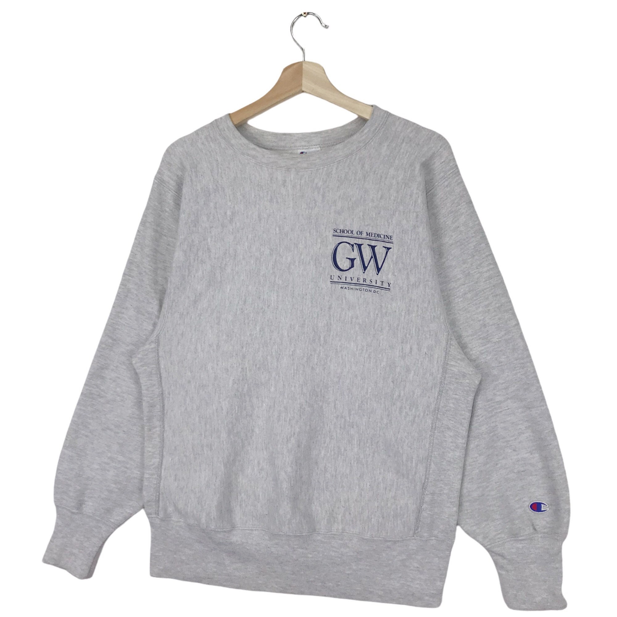 RARE 90s George Washington University Sweatshirt Big Logo - Etsy