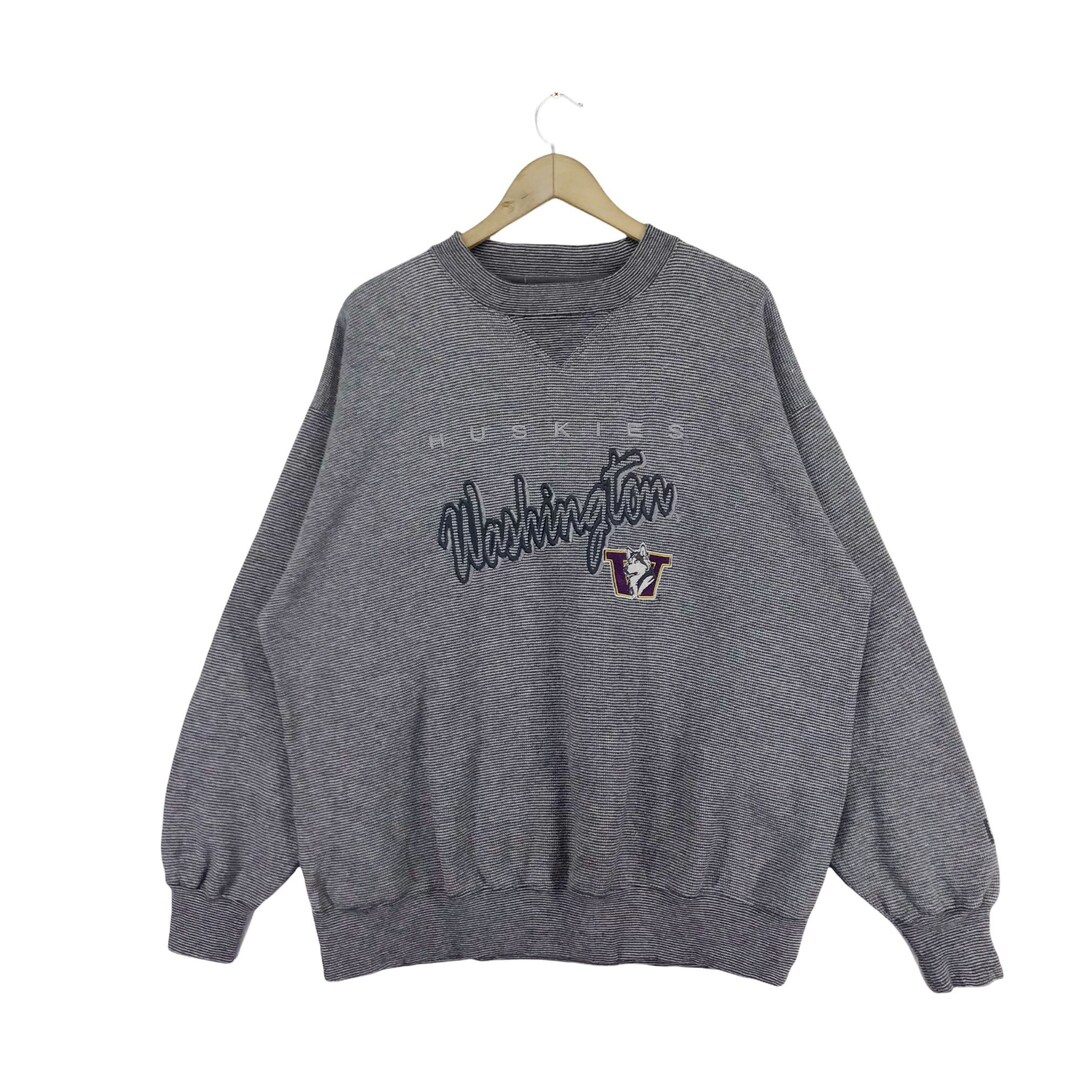 RARE 90s University of Washington Huskies Sweatshirt Crewneck ...