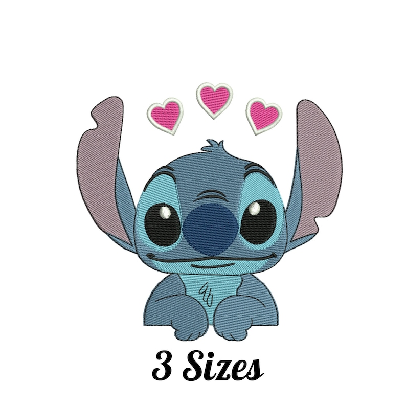 Stitch With the Heart Digitized Embroidery Design File in 3 Sizes - Etsy