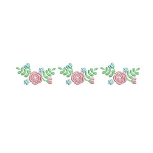 Rose Frame Embroidery Design, Rose Embroidery Design, Frame Embroidery ...