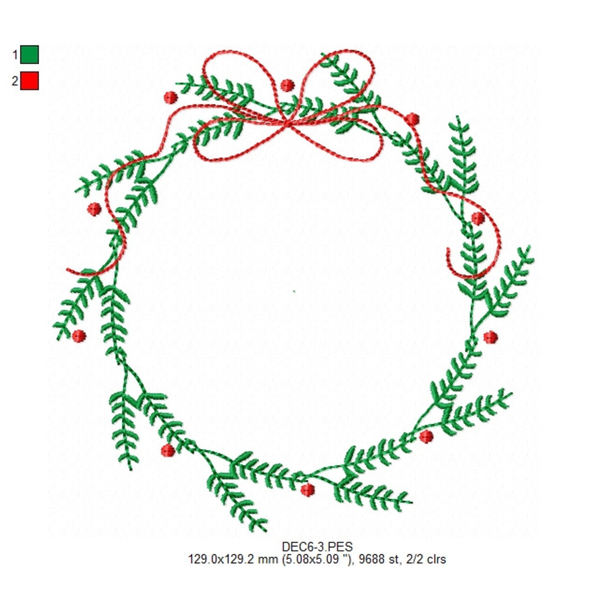 Christmas Borders Machine Embroidery Designs - Etsy