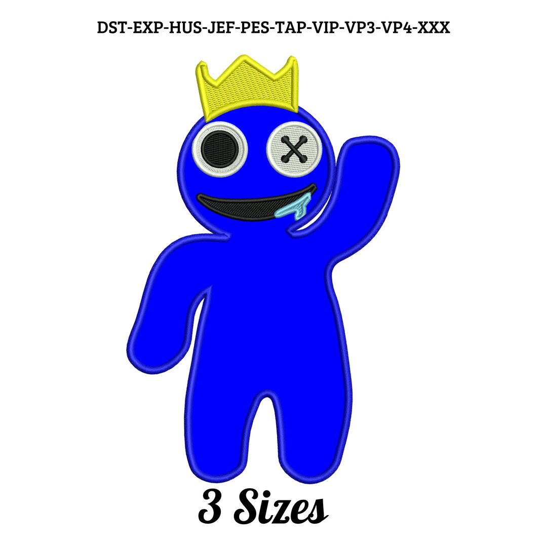 Rainbow Friends Roblox Embroidery Design Machine Embroidery Pattern ...