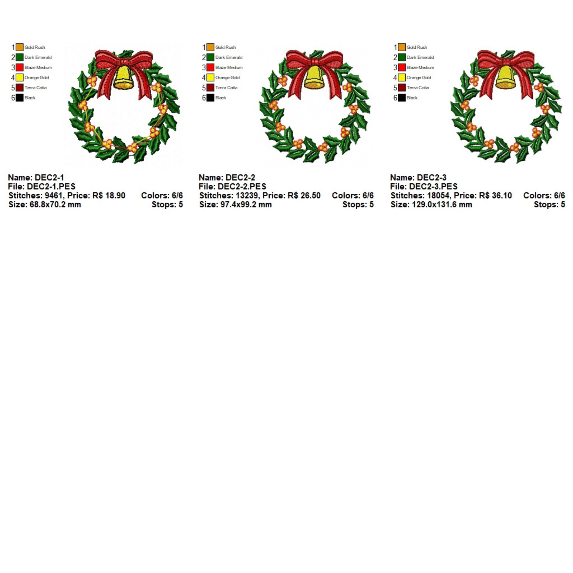 Christmas Borders Machine Embroidery Designs - Etsy