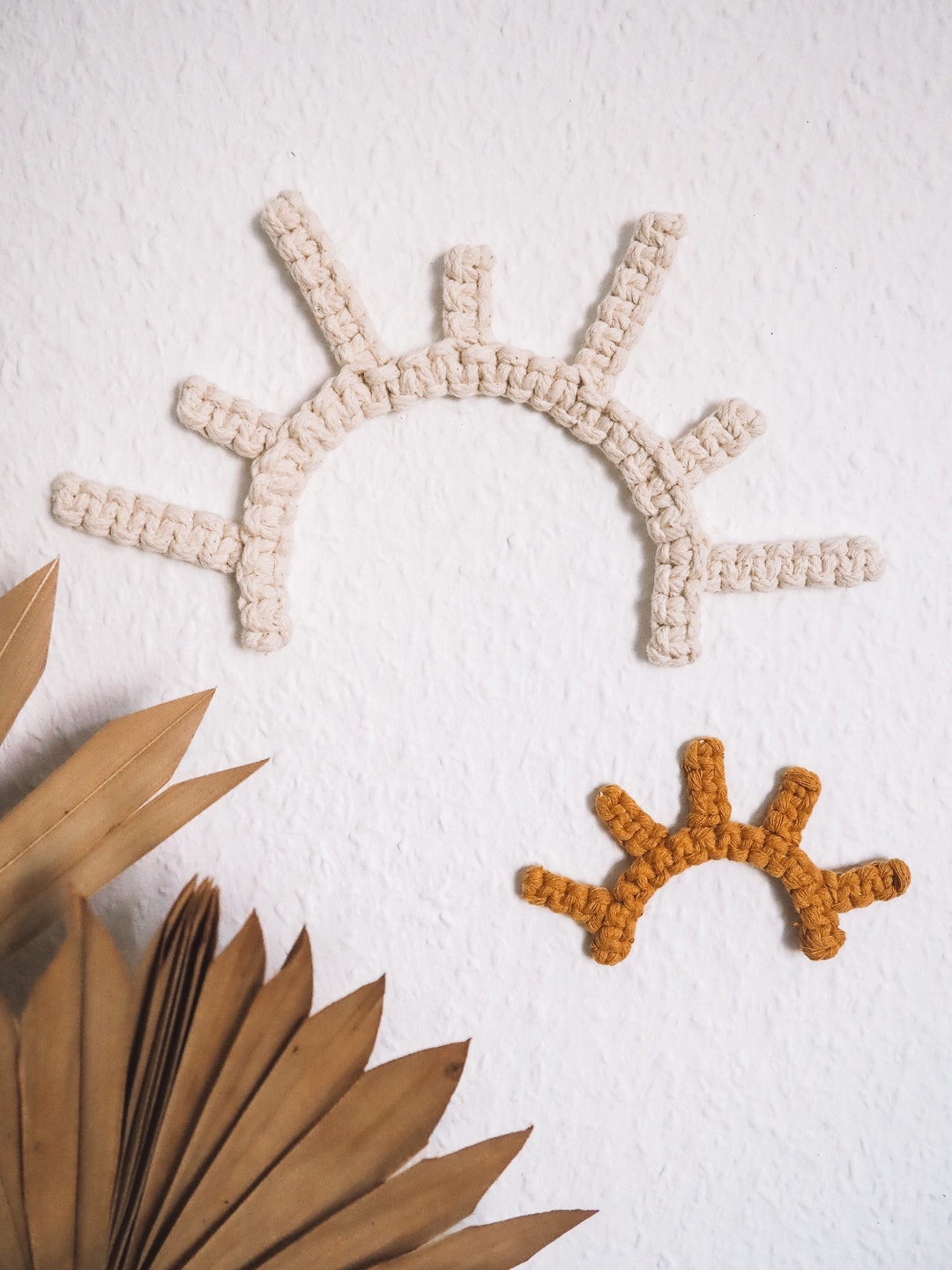 Macrame Sun Wall Decoration - Etsy