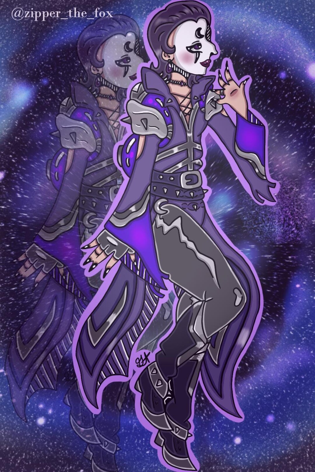 Moira Moon Skin Over Watch Art Print - Etsy