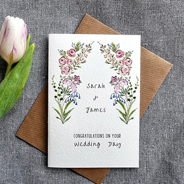 Handmade Cards Wedding - Etsy