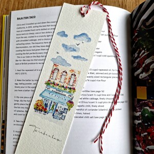 London Bookmarks | Personalised | Local Landmark | Handmade Bookmark ...