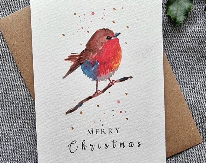 Sympathy Robin Poem Christmas Card, Sympathy Robin Personalised ...