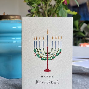 Personalised Hanukkah Greeting Card | Happy Hanukkah Hand Crafted ...