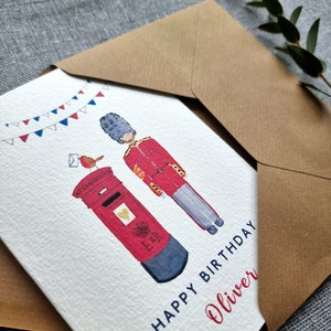 Personalised London Birthday Card for Him, Her, Son, Daughter | London ...