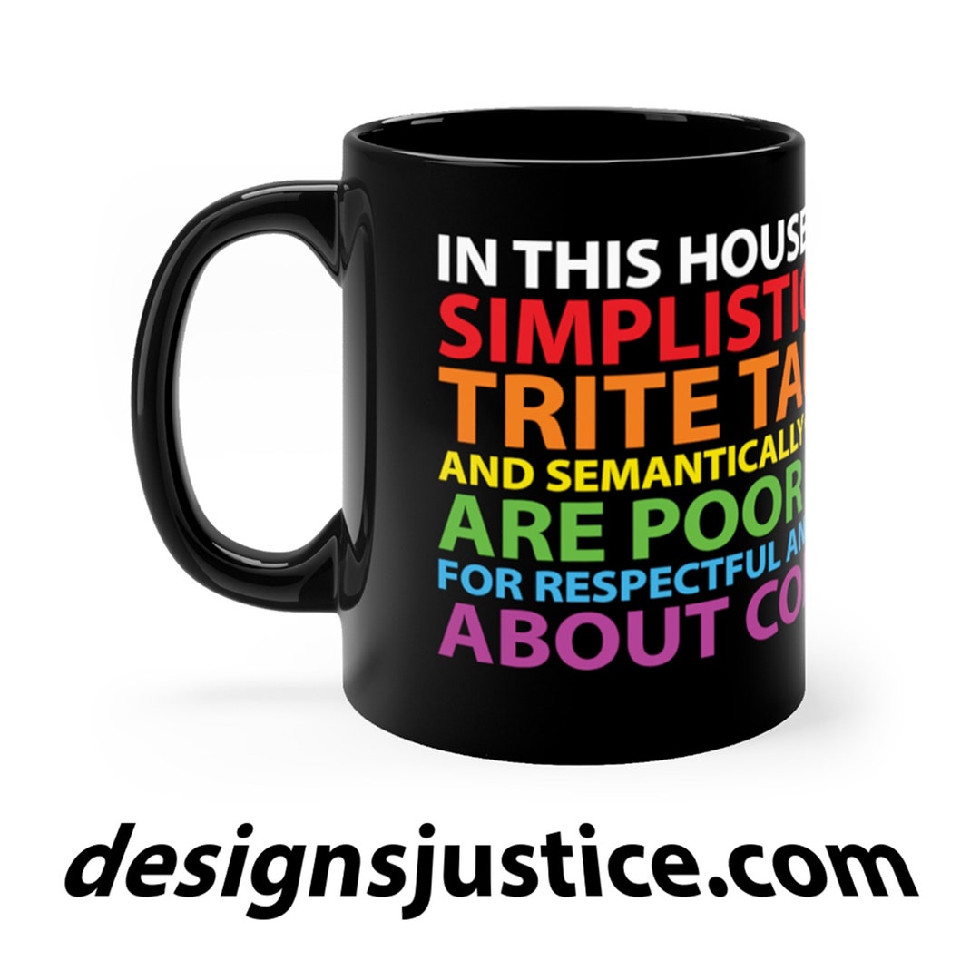 Simplistic Platitudes Mug (A) - Etsy