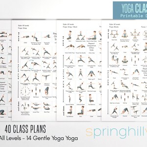 40 Yoga Class Plans + 25 Theme Scripts + 25 Addit. Meditations + 9 Yoga ...