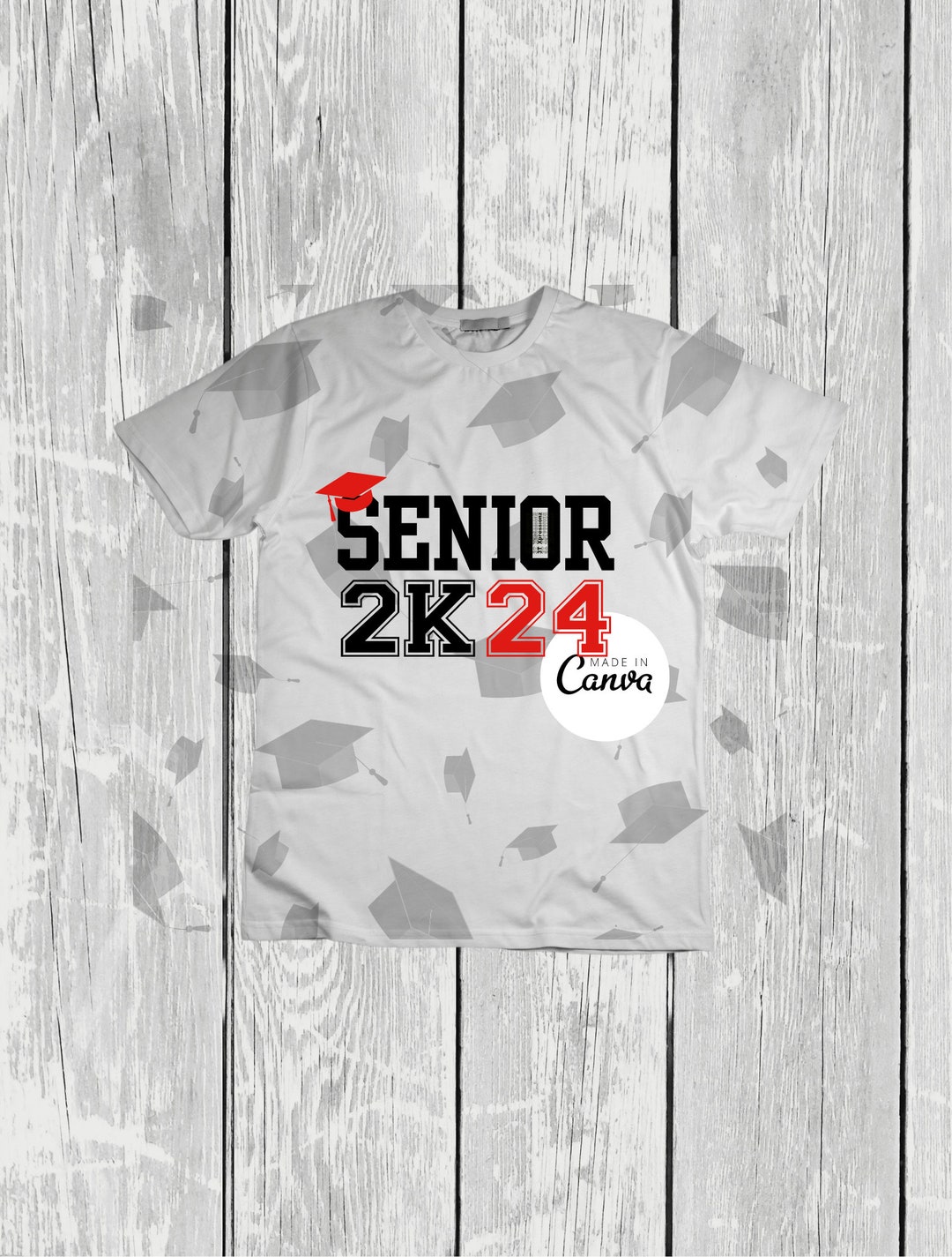 Senior 2K24 Template, Graduate, 2024 Senior, SVG, Grad Shirt ...