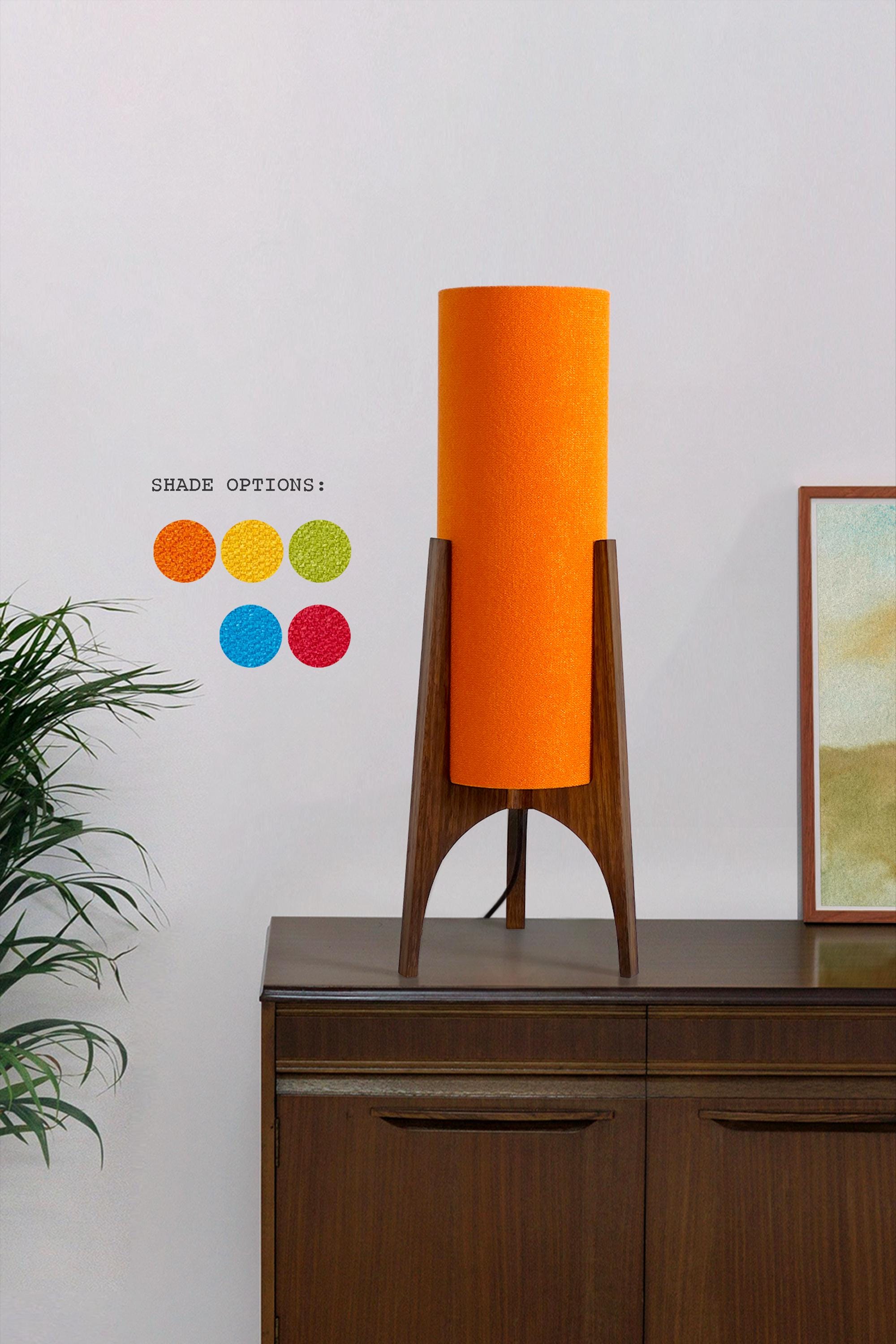 Encore Collection . Archie Rocket Table Lamp – Handmade Lampshade From ...