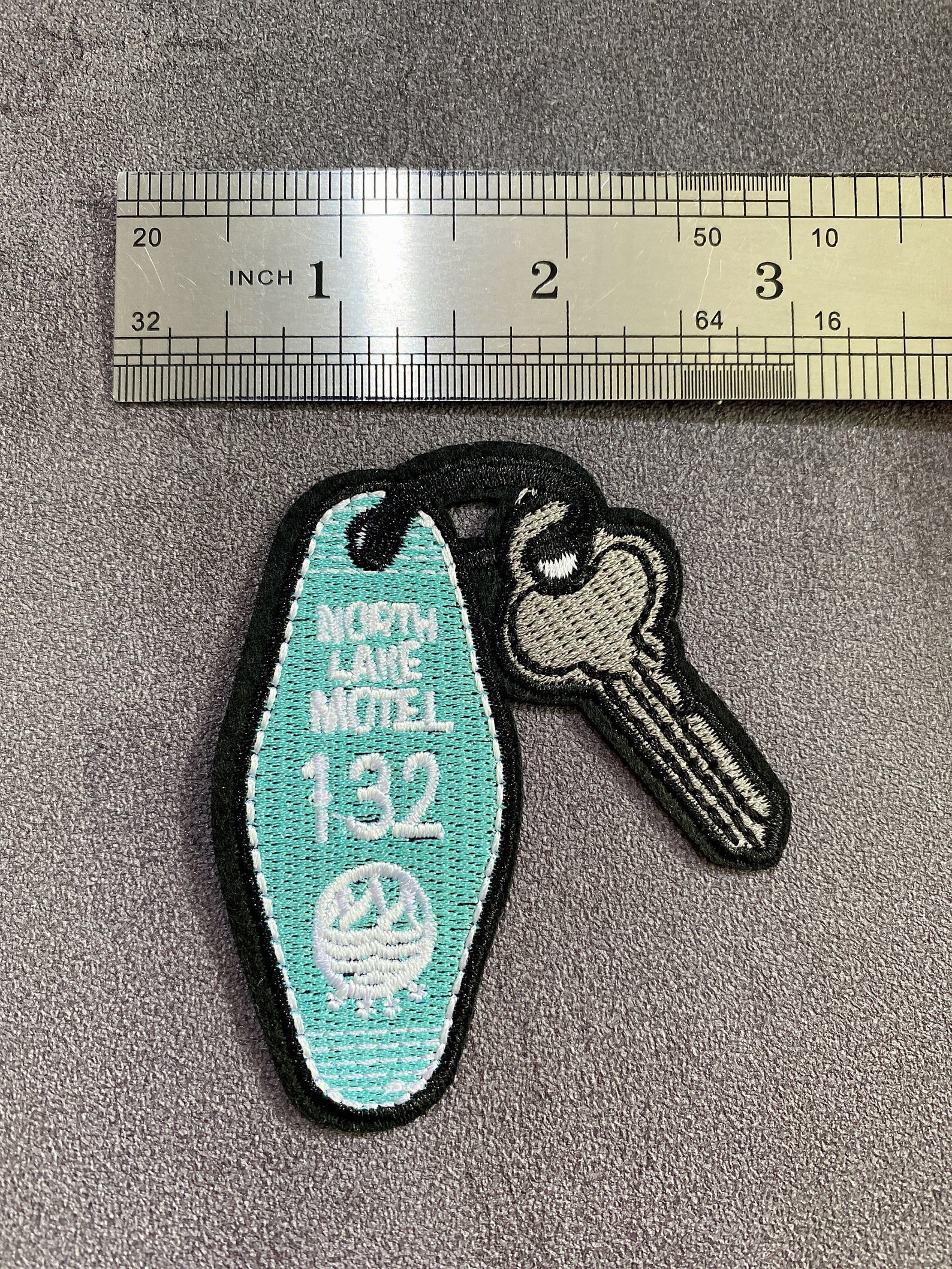 Key Patch Iron On Patch Embroidered Applique Custom Patch | Etsy