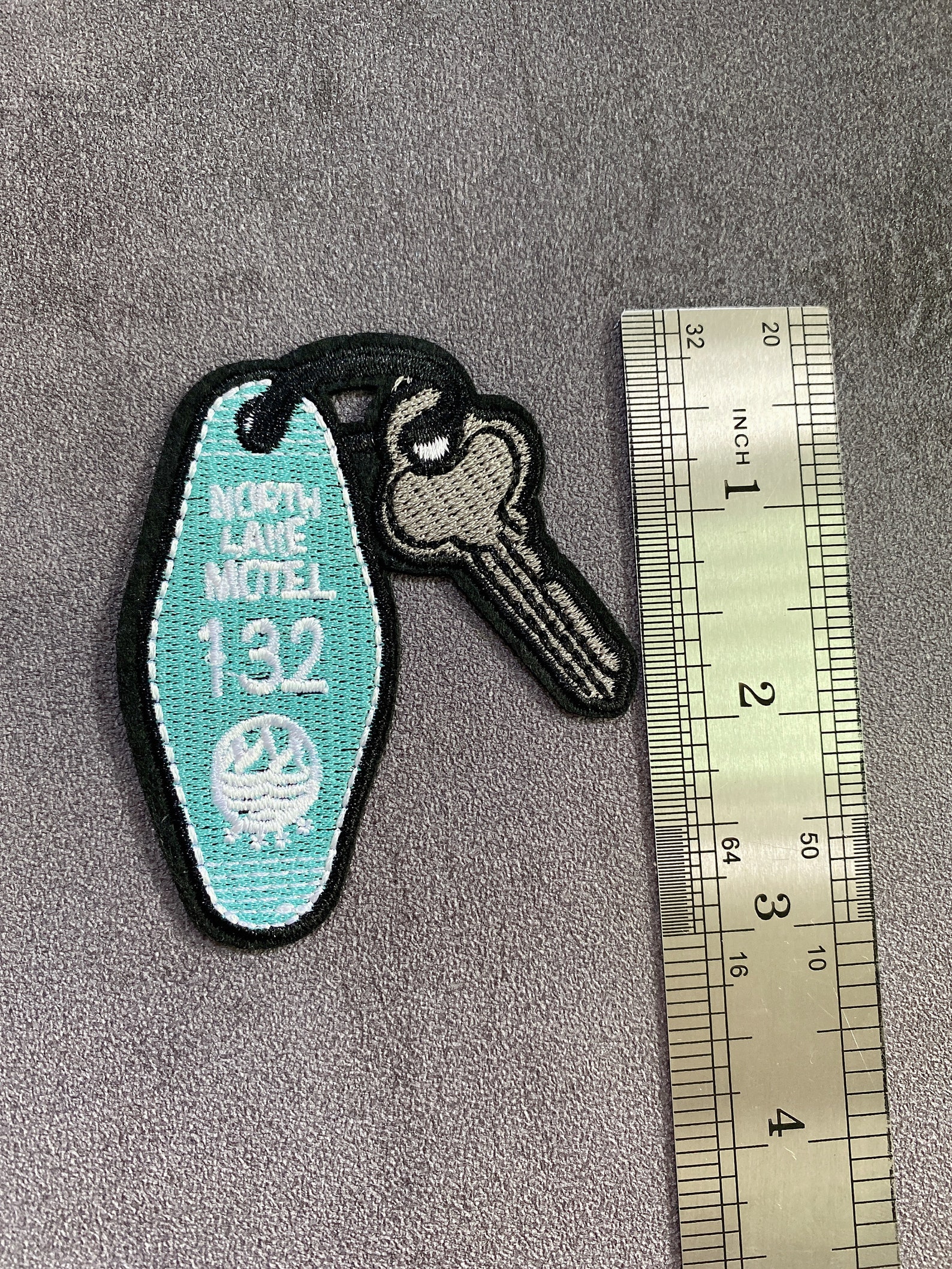 Key Patch Iron On Patch Embroidered Applique Custom Patch | Etsy