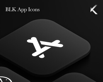 120 iPhone Icons Ios 14 Icons Pack Icons App Icons Simple Theme Black ...
