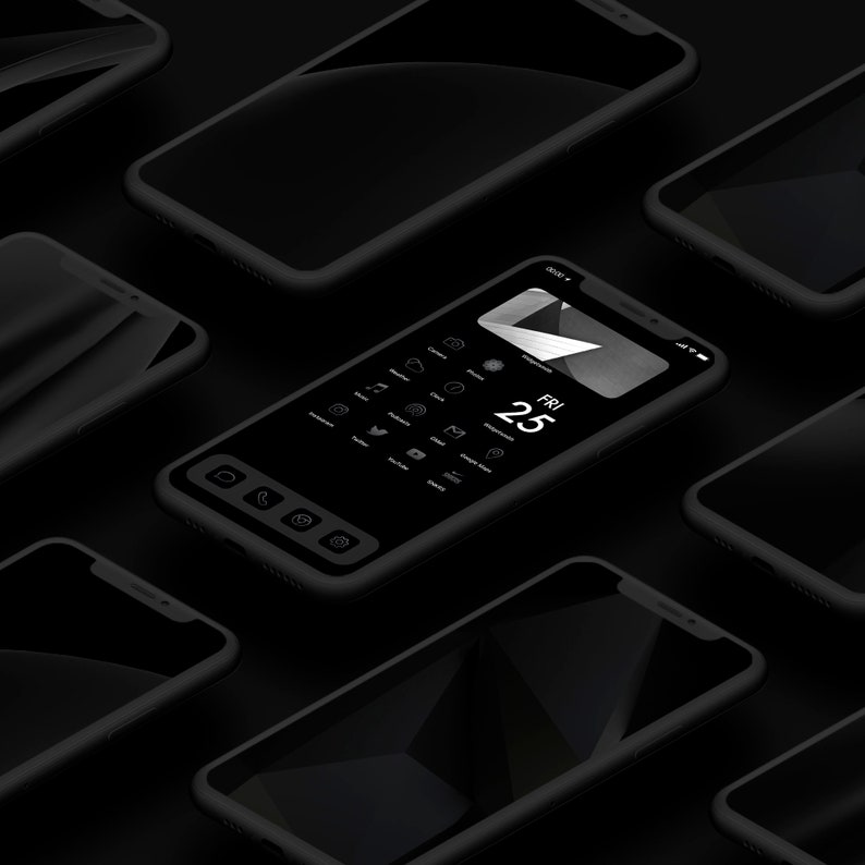 SHADOW App Icons Ios 14 - Etsy