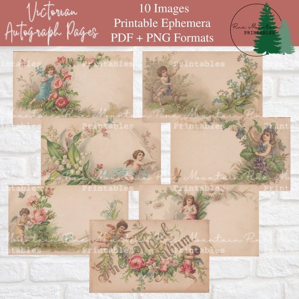 Autograph Pages - Etsy