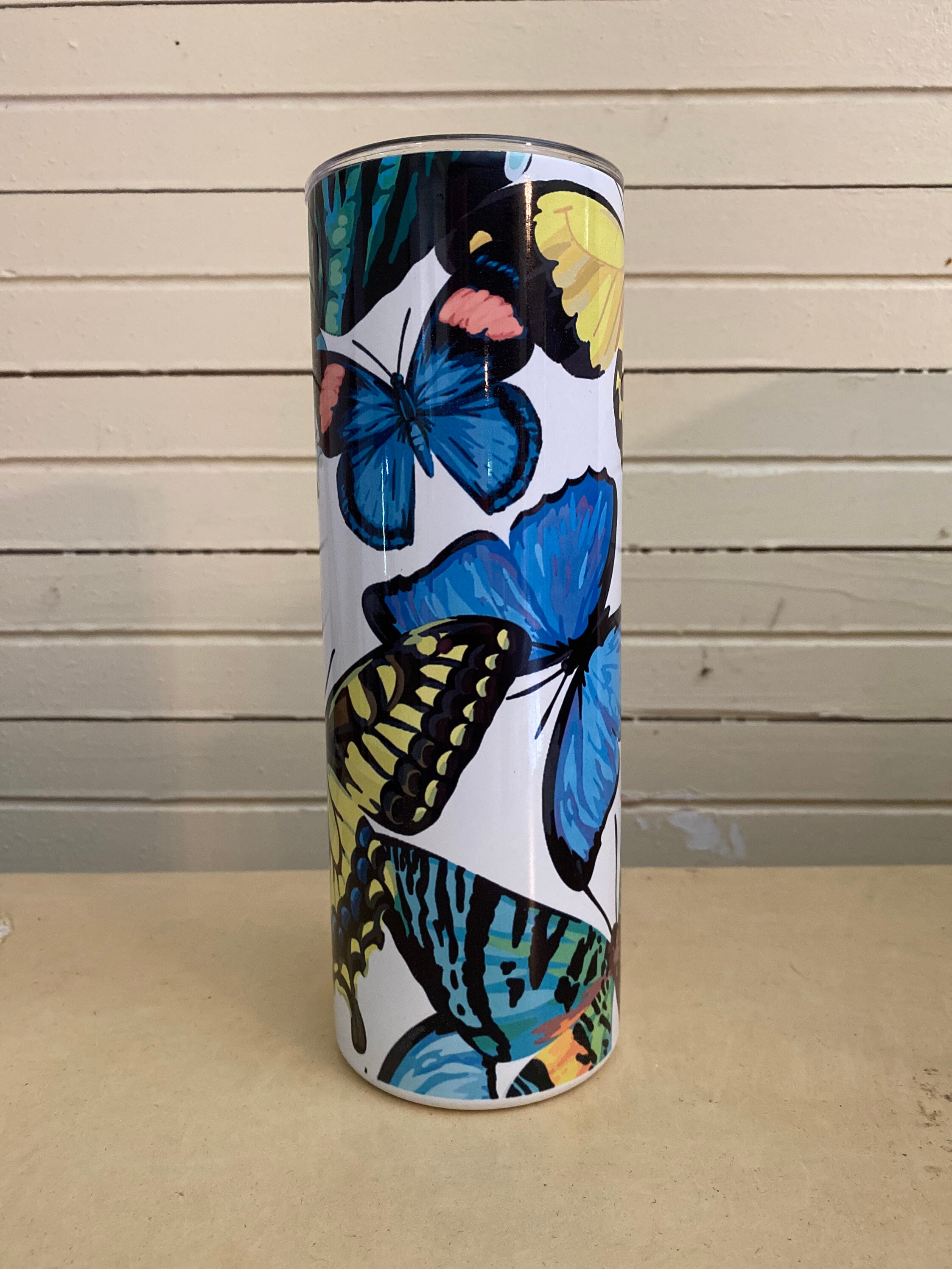 Butterfly 20 Oz Sublimated Tumbler - Etsy Butterfly 20 Oz Sublimated Tumbler - Etsy
