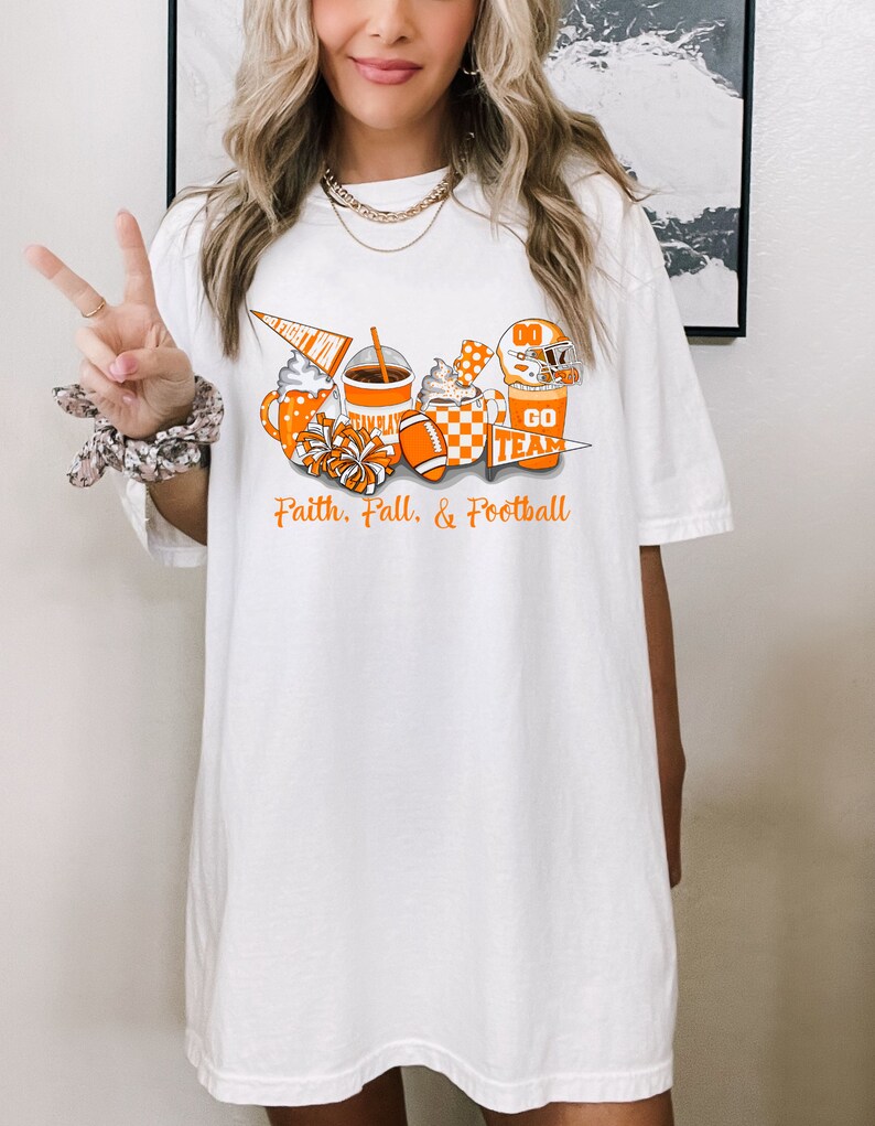 Cute Tennessee Shirt, Tennessee Volunteers Shirt, UT Football Shirt, UT ...