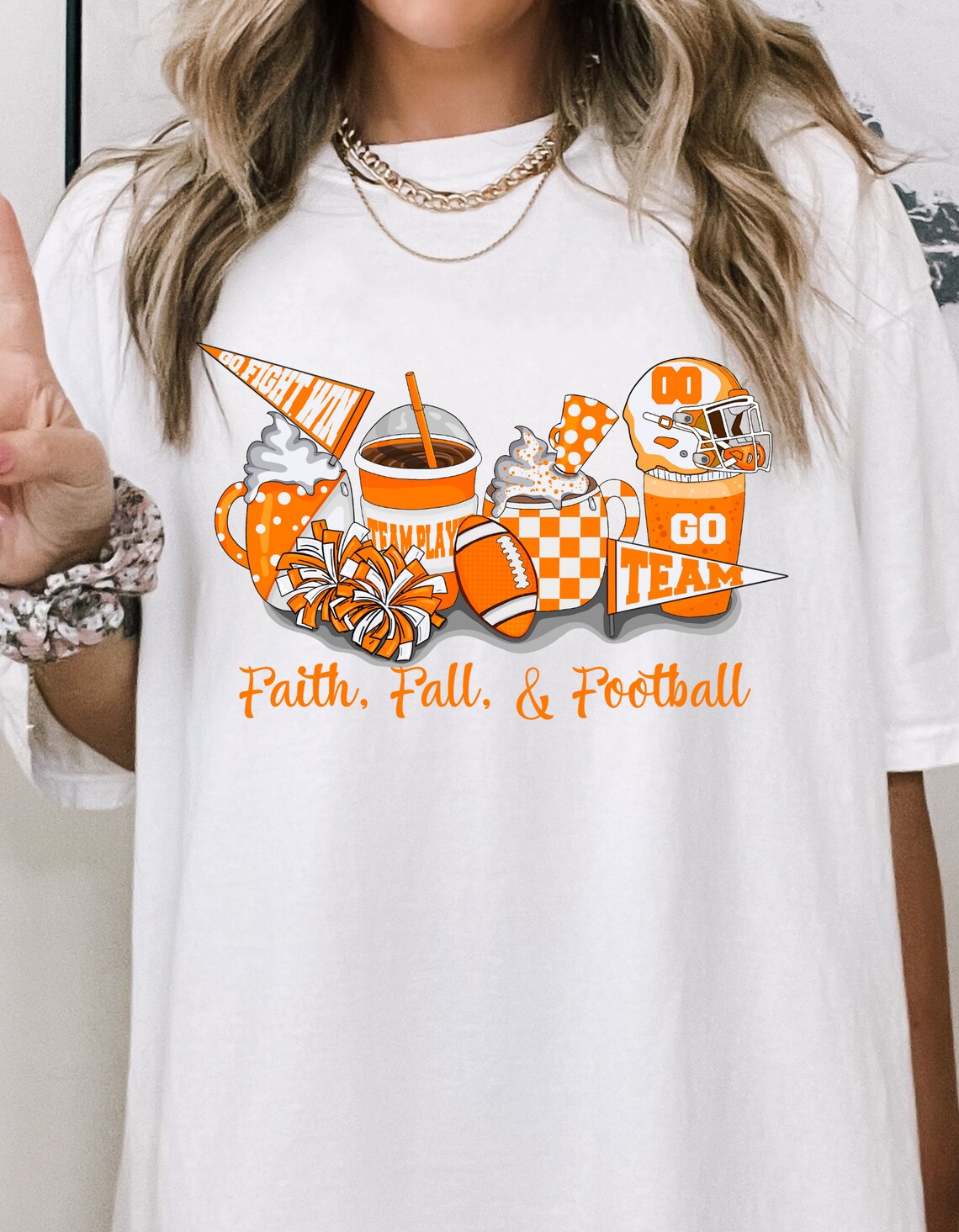 Cute Tennessee Shirt, Tennessee Volunteers Shirt, UT Football Shirt, UT ...