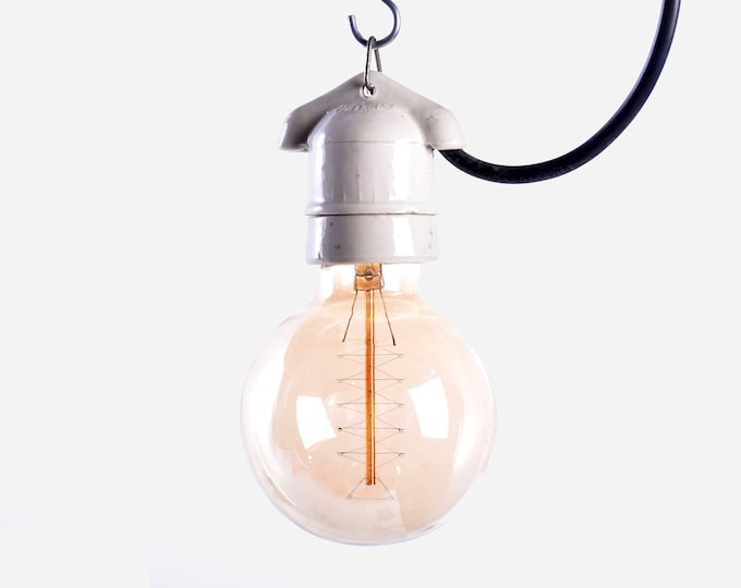 Vintage Ceramic Hanging Socket E27 , Industrial Light Pendant Lamp - Etsy