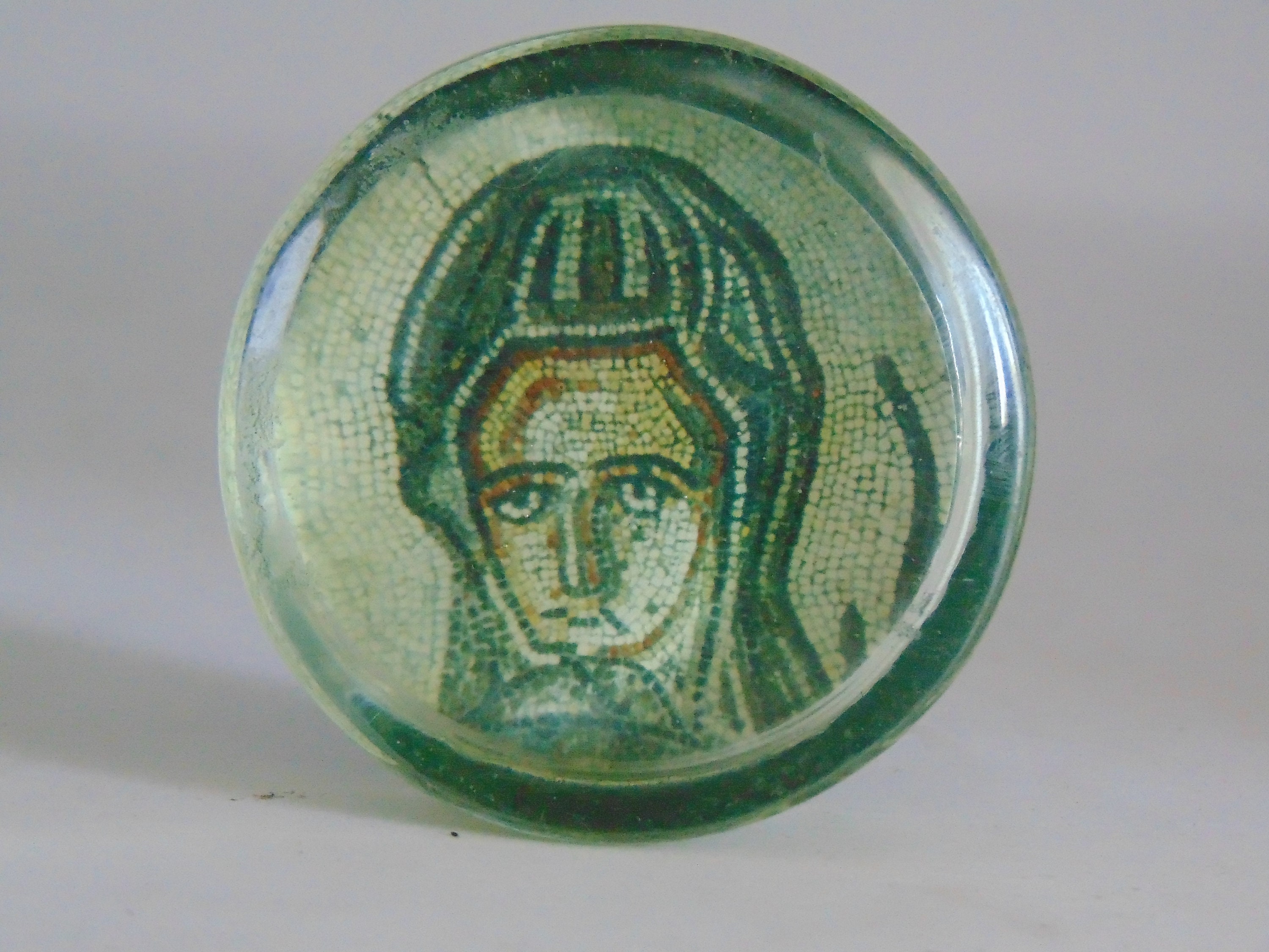 Glass Paperweight Heavy Anchor for Printed Matter Document Security ...