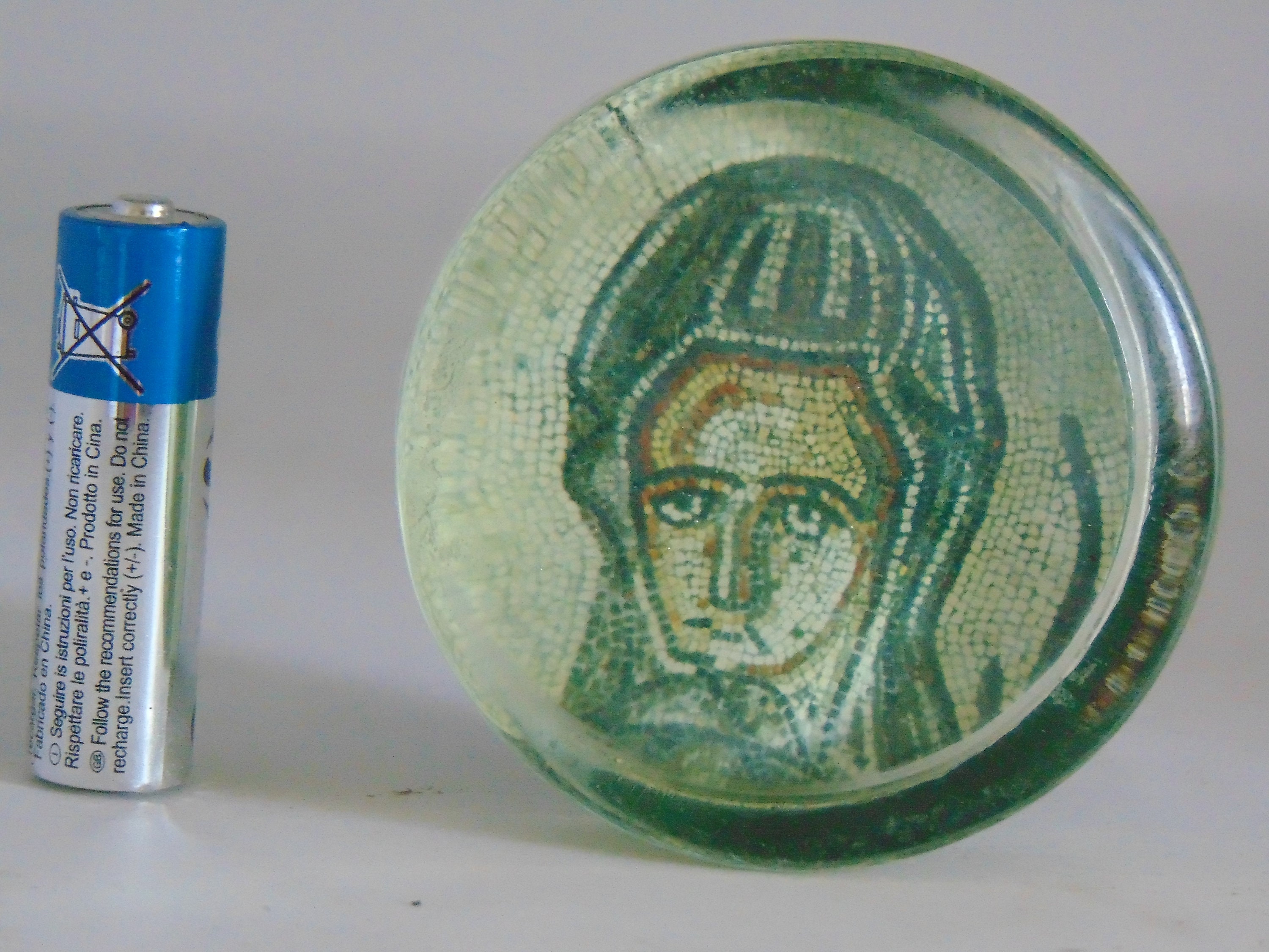 Glass Paperweight Heavy Anchor for Printed Matter Document Security ...