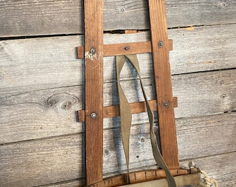 Vintage Packboard Trappers Packboard Wood Backpack Frame - Etsy