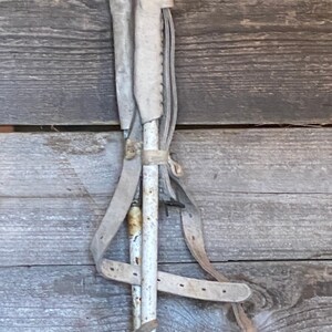 Vintage White Ski Poles (US Army) - Etsy