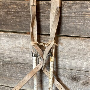 Vintage White Ski Poles (US Army) - Etsy