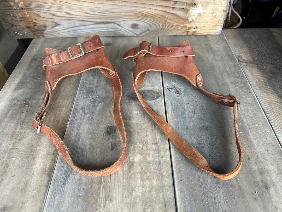Leather Snowshoe Bindings (replacement) - Etsy