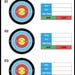 Archery Record Logbook Score Sheet - Etsy