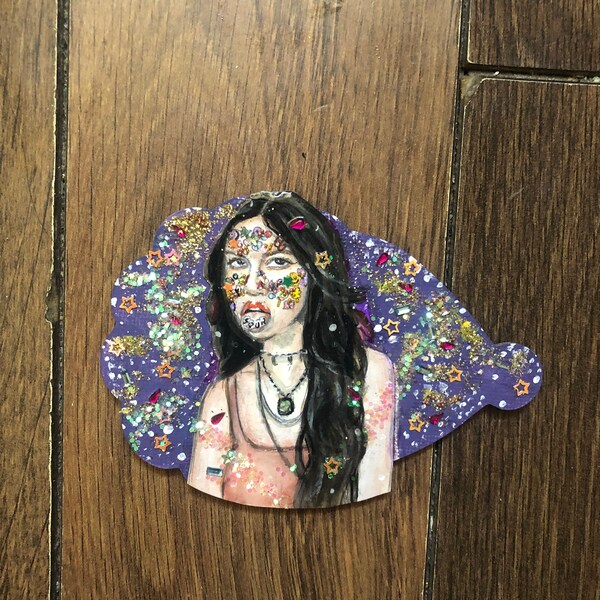 Olivia Rodrigo Painting - Etsy