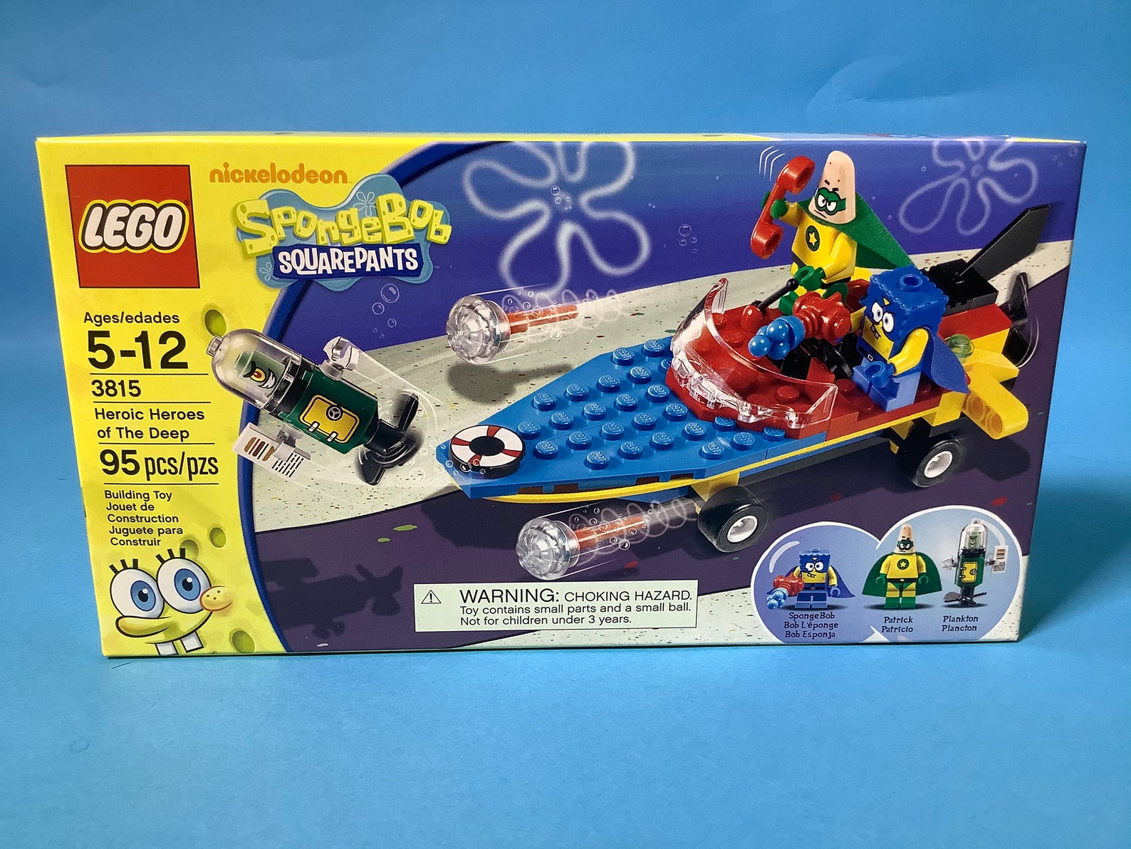 LEGO Spongebob Squarepants 3815 Heroic Heroes of The Deep | Etsy